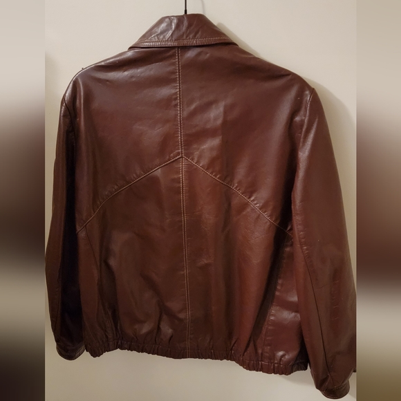 Etienne Aigner | Jackets & Coats | Etienne Aigner Leather Jacket Size ...